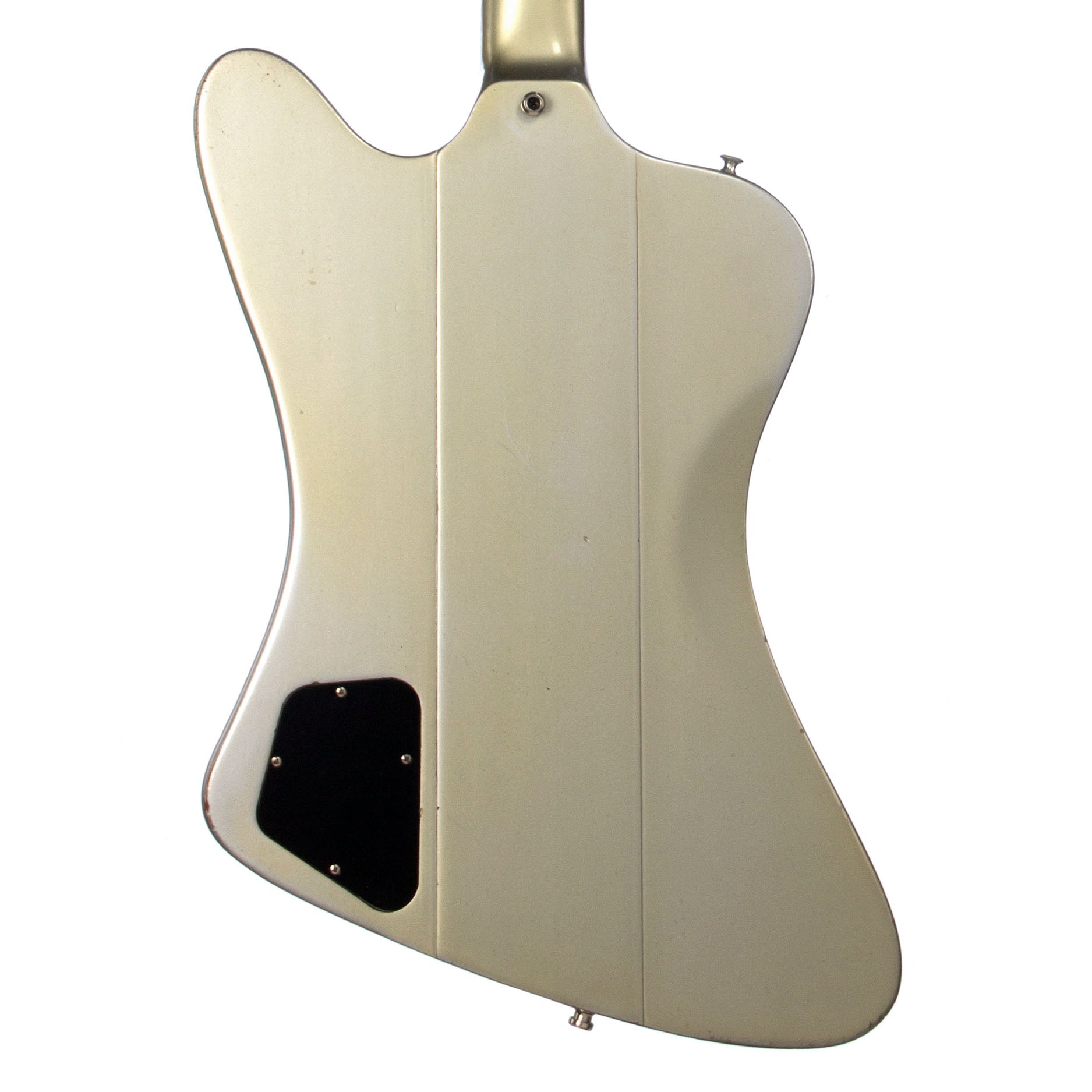 1965 Gibson Firebird III - Silver Mist Poly - RARE! Wide Nut, Non-Reve ...