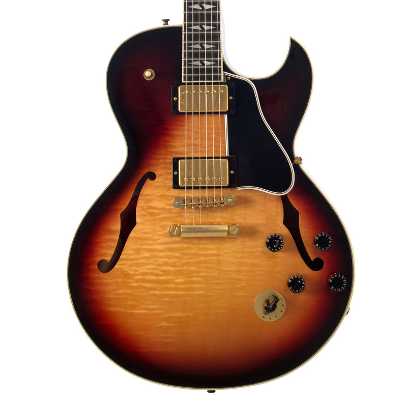 2008 Gibson ES-137 Custom - Tri Burst - Semi-Hollow Electric Guitar ...