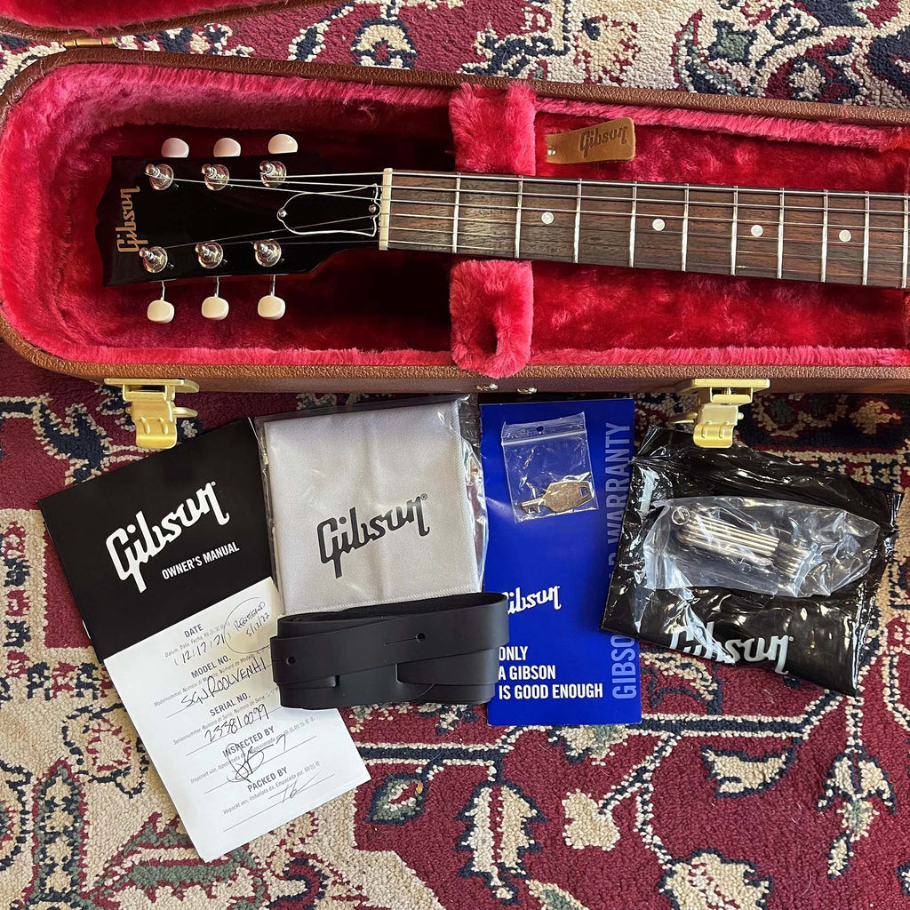 2021 Gibson SG Junior LEFTY - Cherry - Left Handed Electric Guitar - U ...