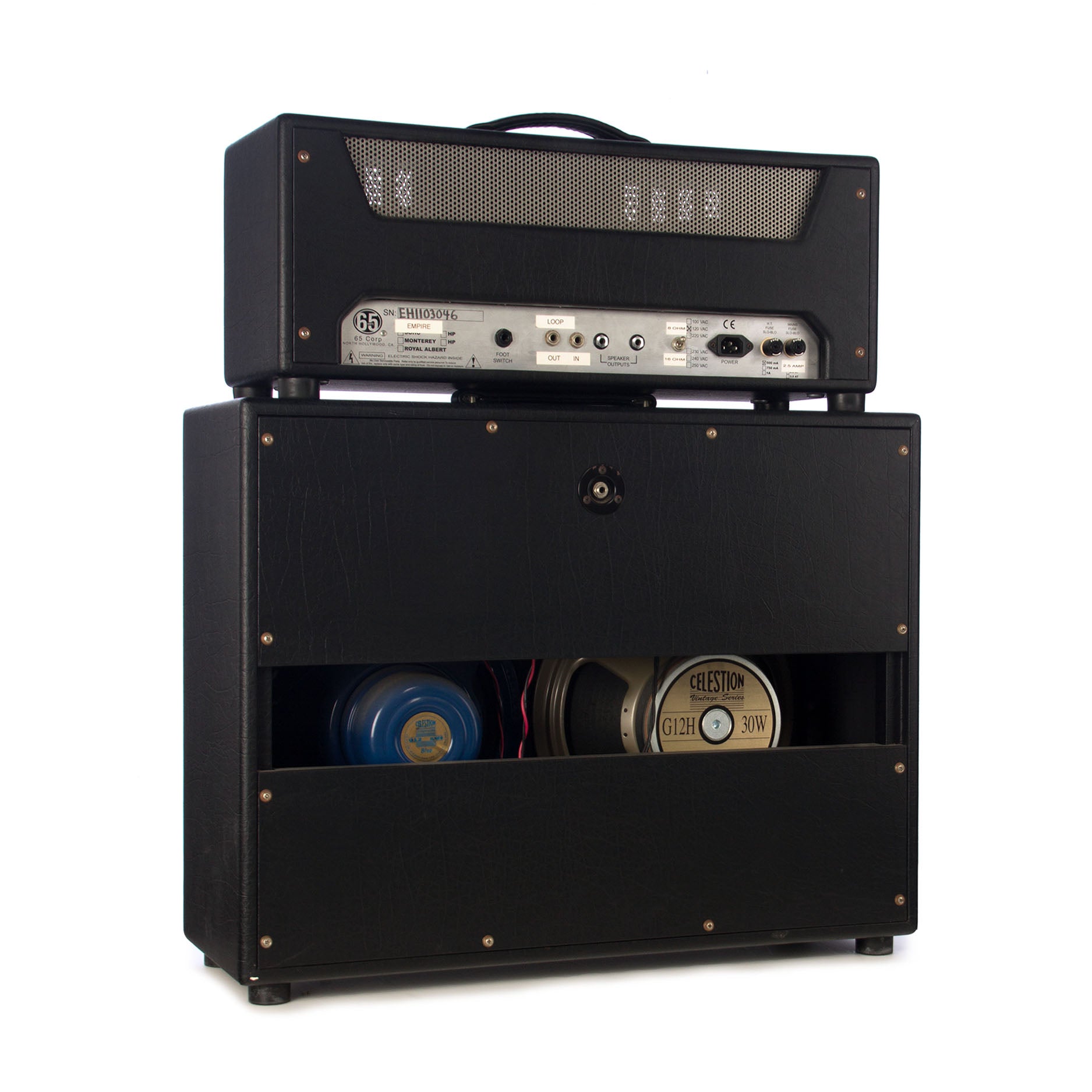 65 Amps Empire Half Stack - 22 watt Boutique Tube Guitar Amplifier Hea ...