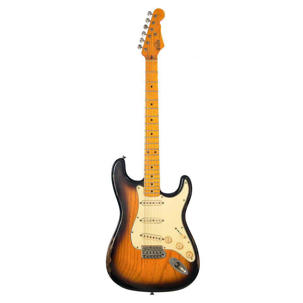 Whitfill Custom Guitars S-Style - Sunburst - Custom Boutique Stratocas ...
