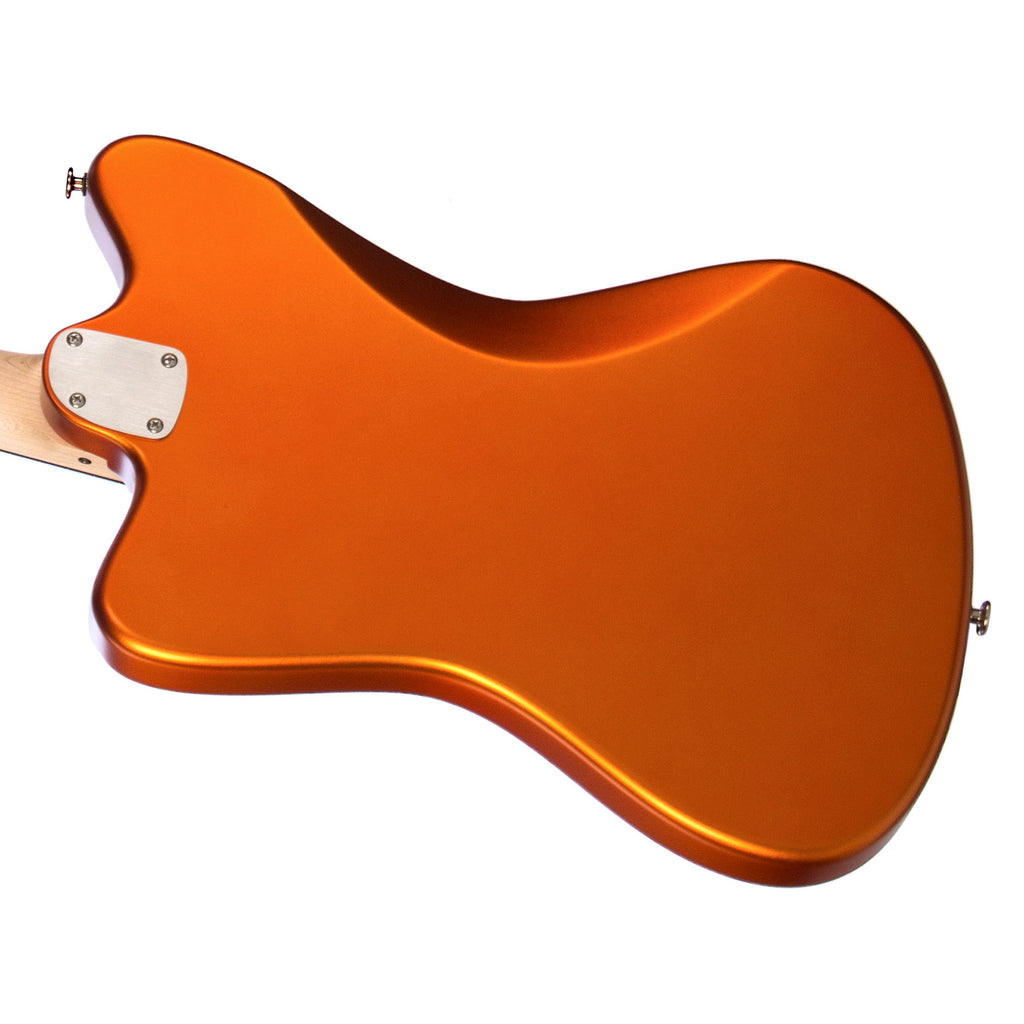 Deimel Guitarworks Firestar - Satin Candy Orange Metallic - Custom Bou ...