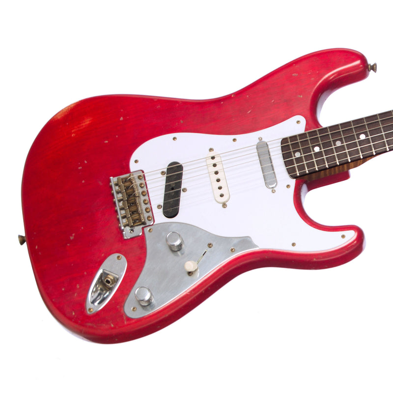 Fender Custom Shop MVP Nashville Stratocaster Relic - Crimson Red Tran ...