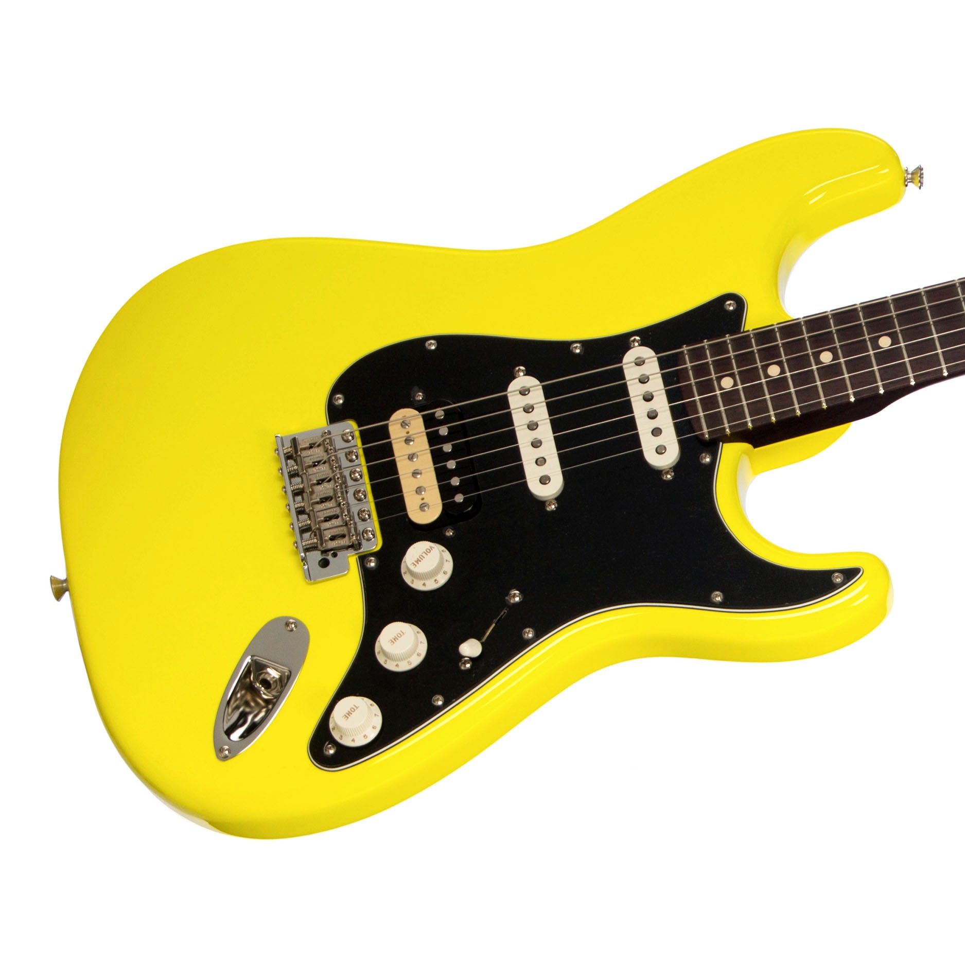 Fender Custom Shop MVP Stratocaster HSS NOS - Neon Yellow - Rosewood N ...