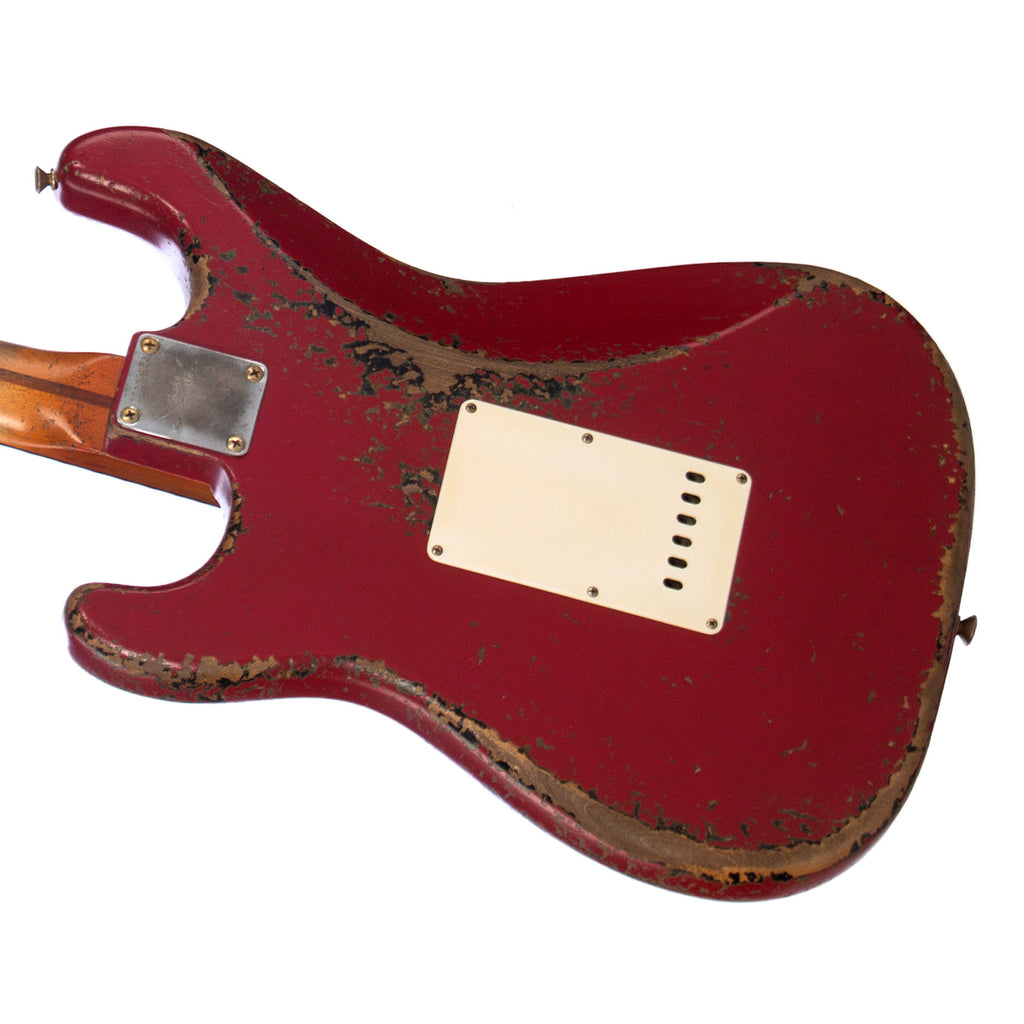 Fender Custom Shop 1961 Stratocaster Heavy Relic - Dakota Red over Gre ...