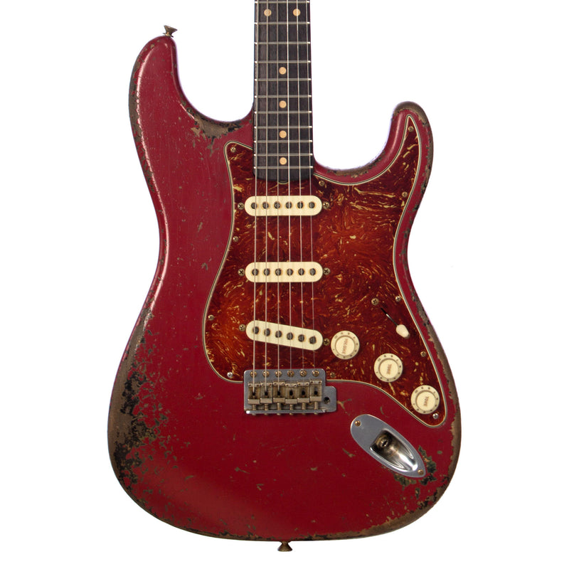 Fender Custom Shop 1961 Stratocaster Heavy Relic - Dakota Red over Gre ...