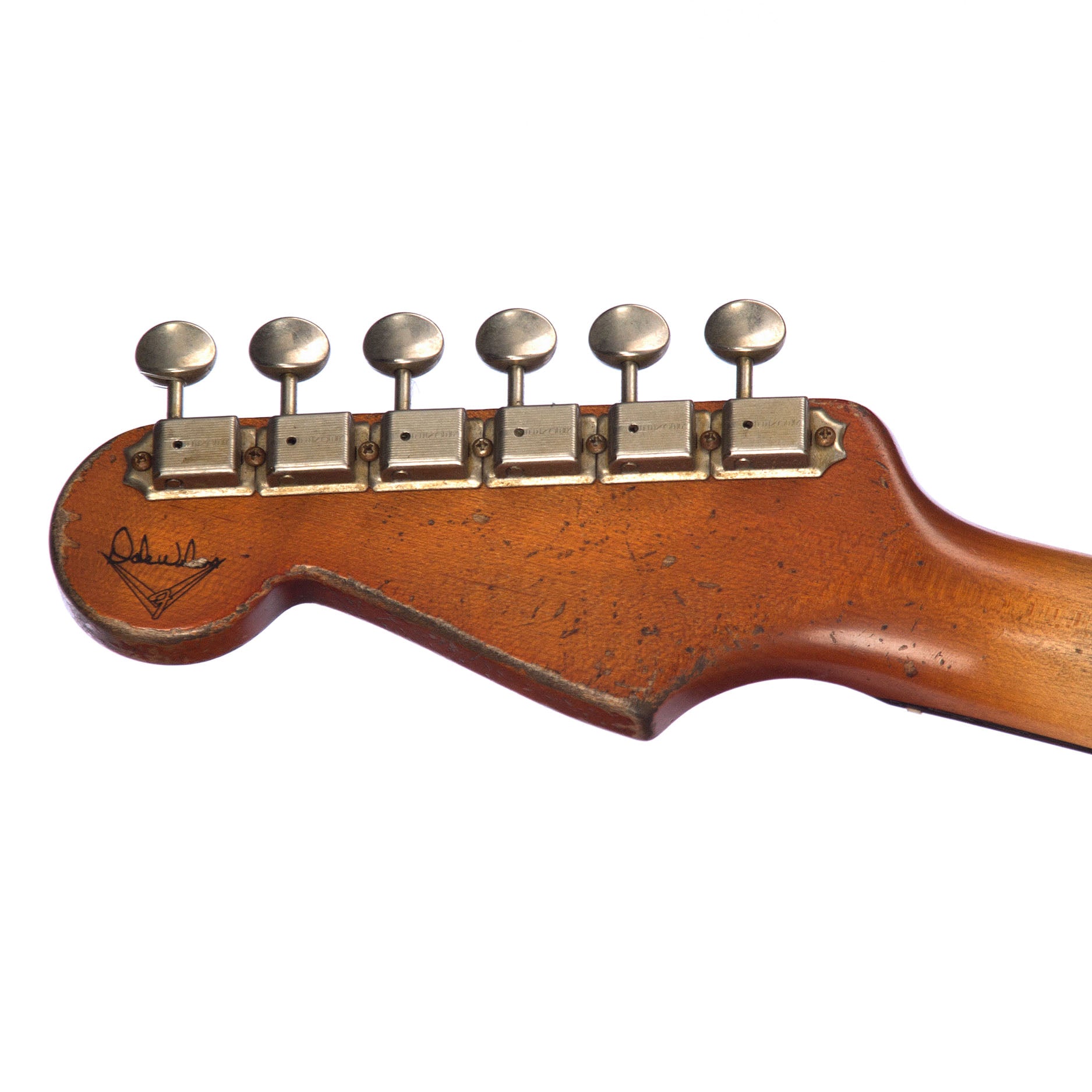 Fender Custom Shop 1961 Stratocaster Heavy Relic - Dakota Red over Gre ...