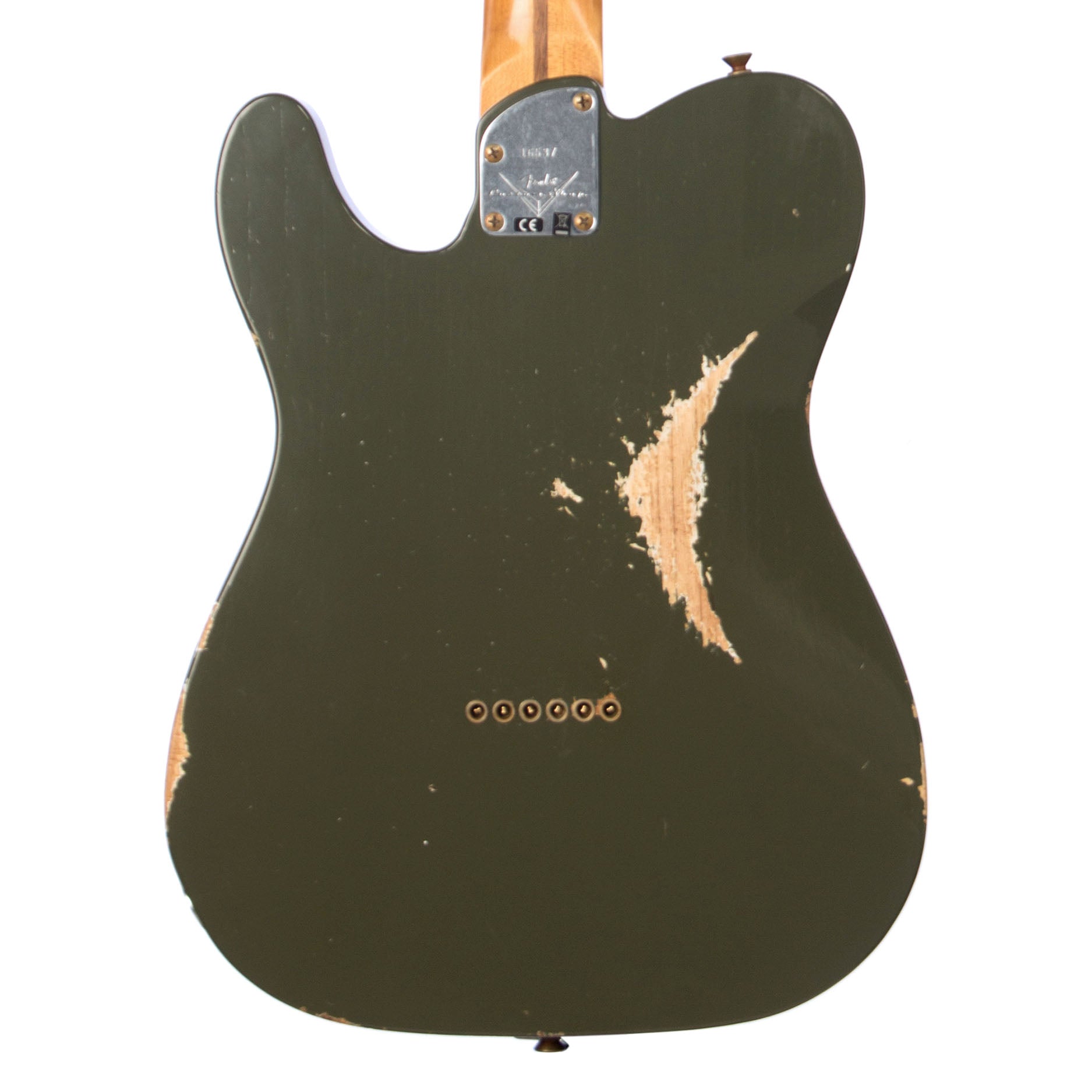 Fender Custom Shop MVP 1970s Telecaster Deluxe Relic - Aged Olive Drab ...
