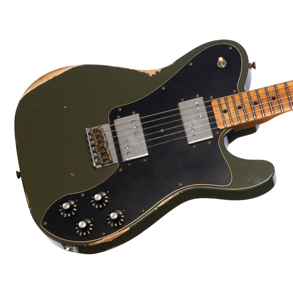 Fender Custom Shop MVP 1970s Telecaster Deluxe Relic - Aged Olive Drab ...