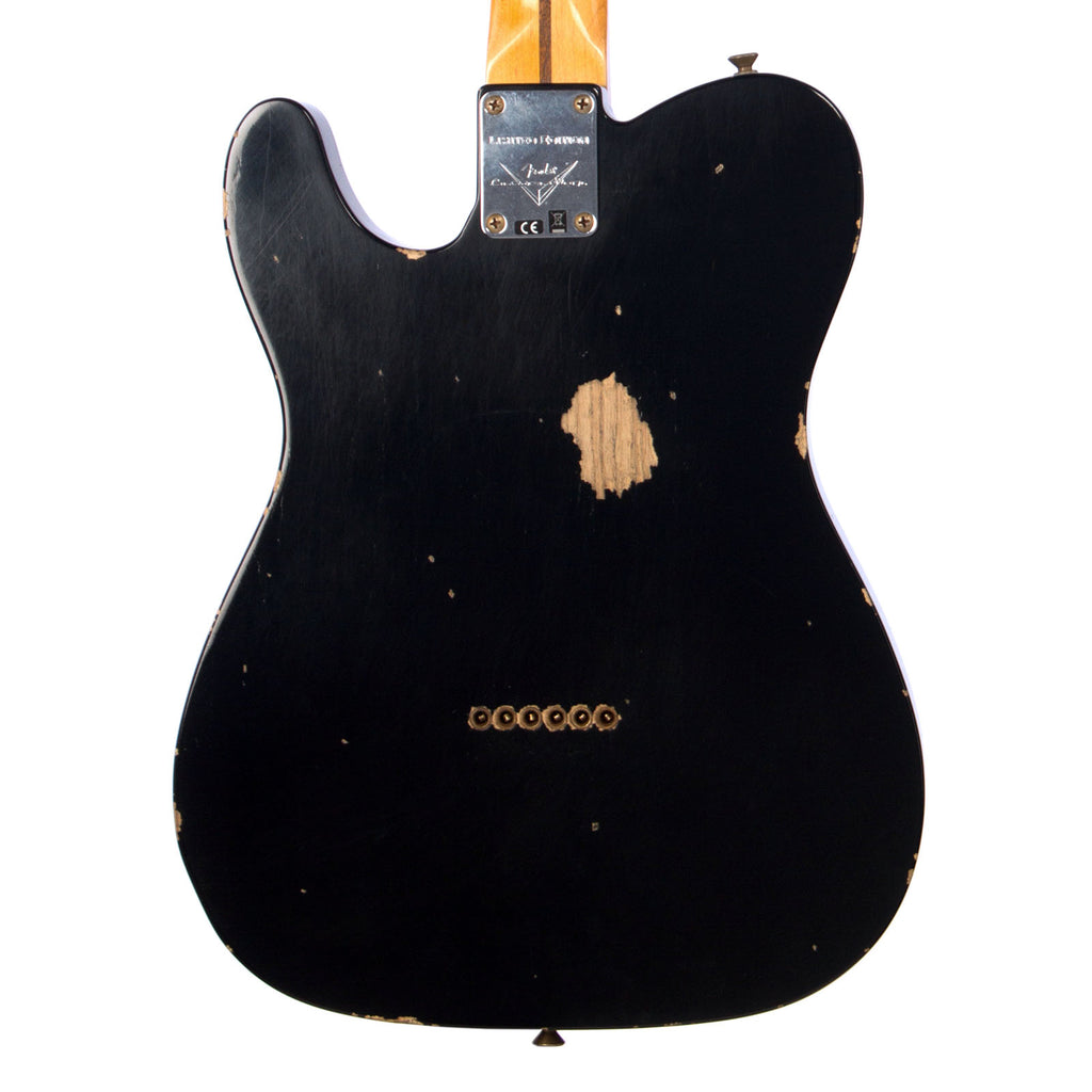 Fender Custom Shop 1952 Telecaster HB Relic - Black on Black - Seymour ...