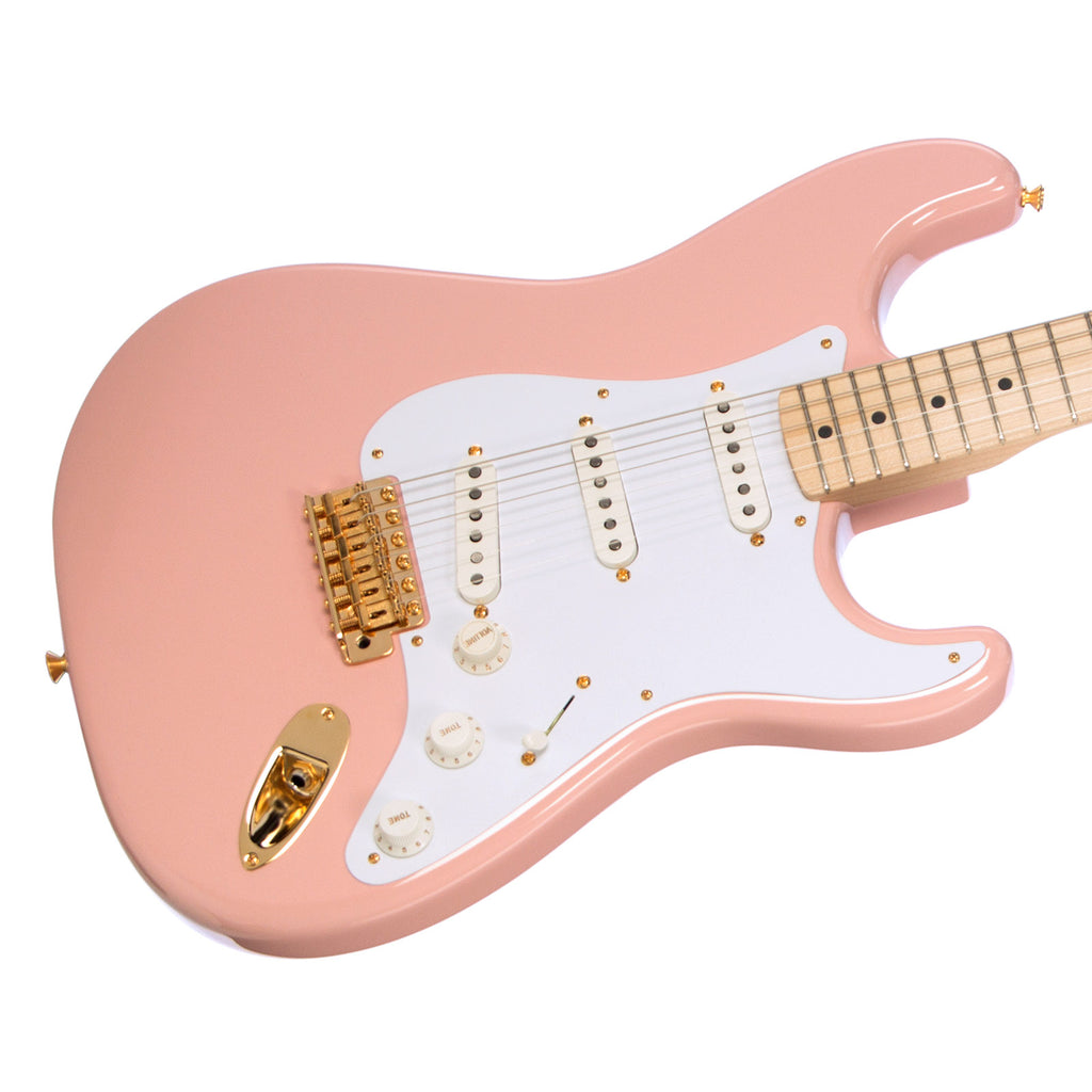 Fender Custom Shop MVP 1956 Stratocaster NOS - Shell Pink w/ Olympic W ...