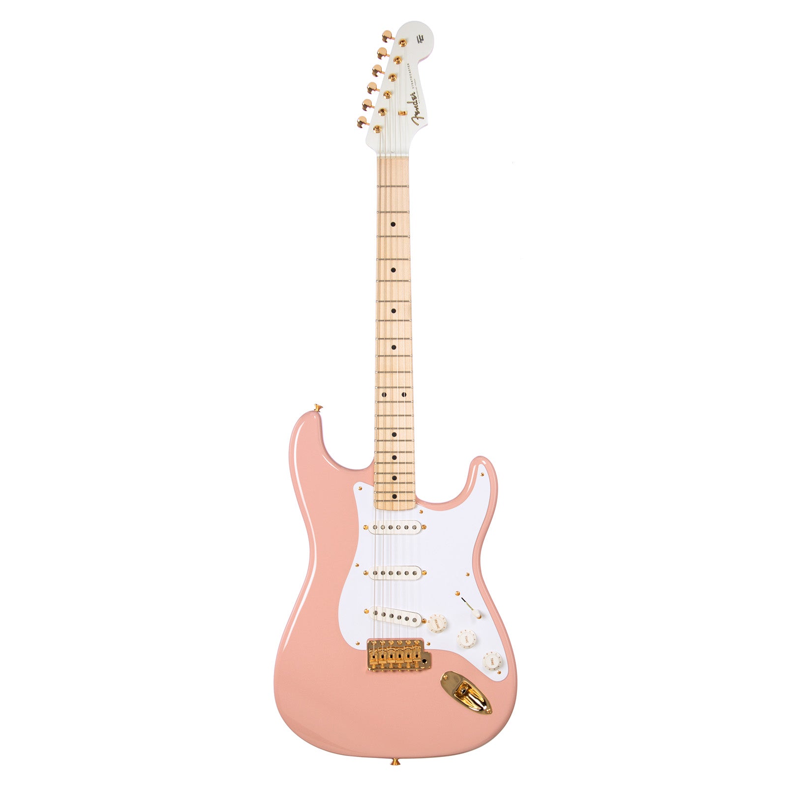 Fender Custom Shop MVP 1956 Stratocaster NOS - Shell Pink w/ Olympic W ...