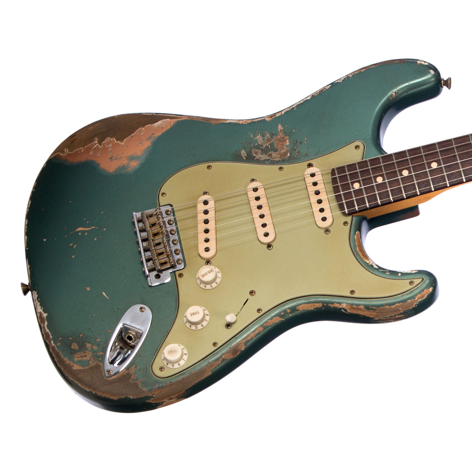 Fender Custom Shop MVP 1960 Stratocaster Heavy Relic - Sherwood Green ...
