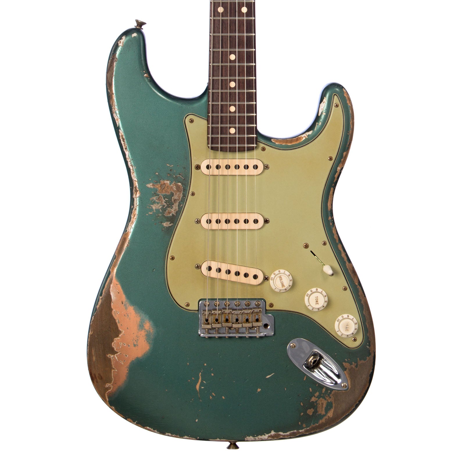 Fender Custom Shop MVP 1960 Stratocaster Heavy Relic - Sherwood Green ...
