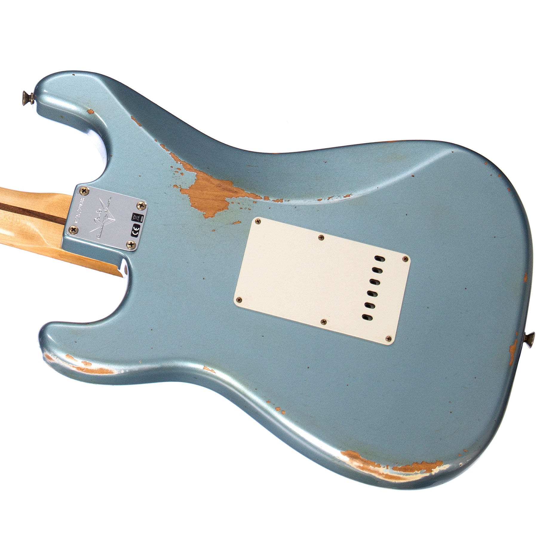 Fender Custom Shop MVP 1969 Stratocaster Relic - Blue Ice Metallic wit ...