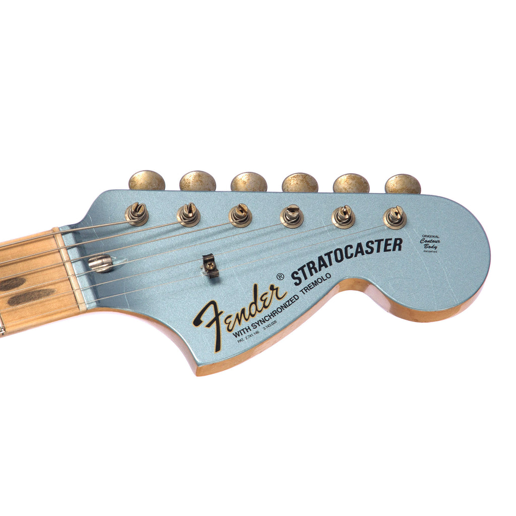 Fender Custom Shop MVP 1969 Stratocaster Relic - Blue Ice Metallic wit ...