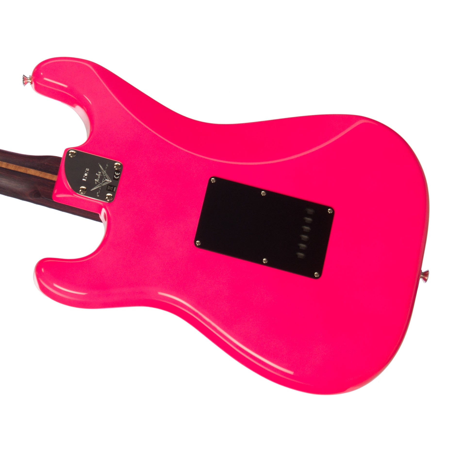 Fender Custom Shop MVP Stratocaster HSS NOS - Neon Pink - Rosewood Nec ...