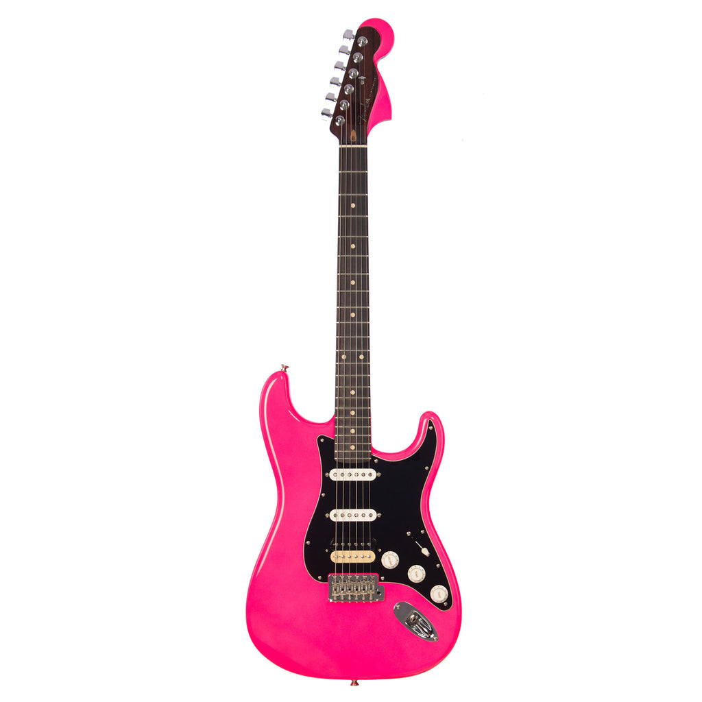 Fender Custom Shop MVP Stratocaster HSS NOS - Neon Pink - Rosewood Nec ...