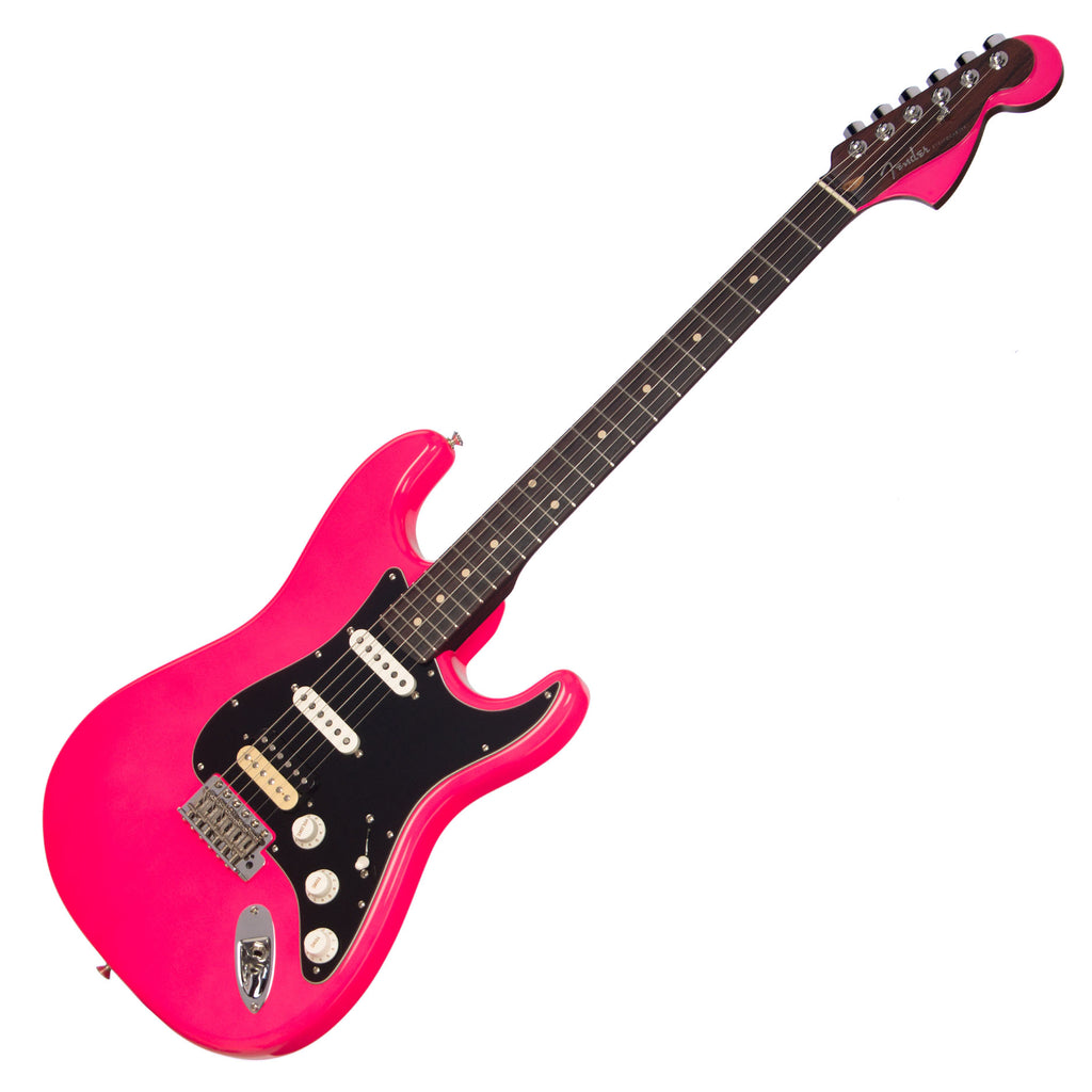 Fender Custom Shop MVP Stratocaster HSS NOS - Neon Pink - Rosewood Nec ...