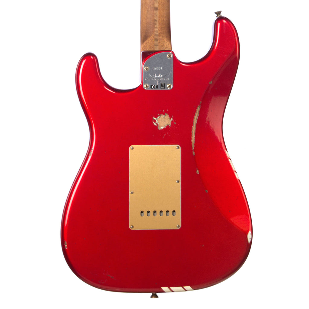 Fender Custom Shop MVP Stratocaster HSS Relic - Chrome Red w/Competiti ...