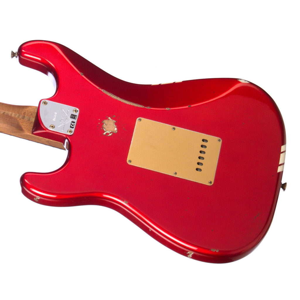 Fender Custom Shop MVP Stratocaster HSS Relic - Chrome Red w/Competiti ...