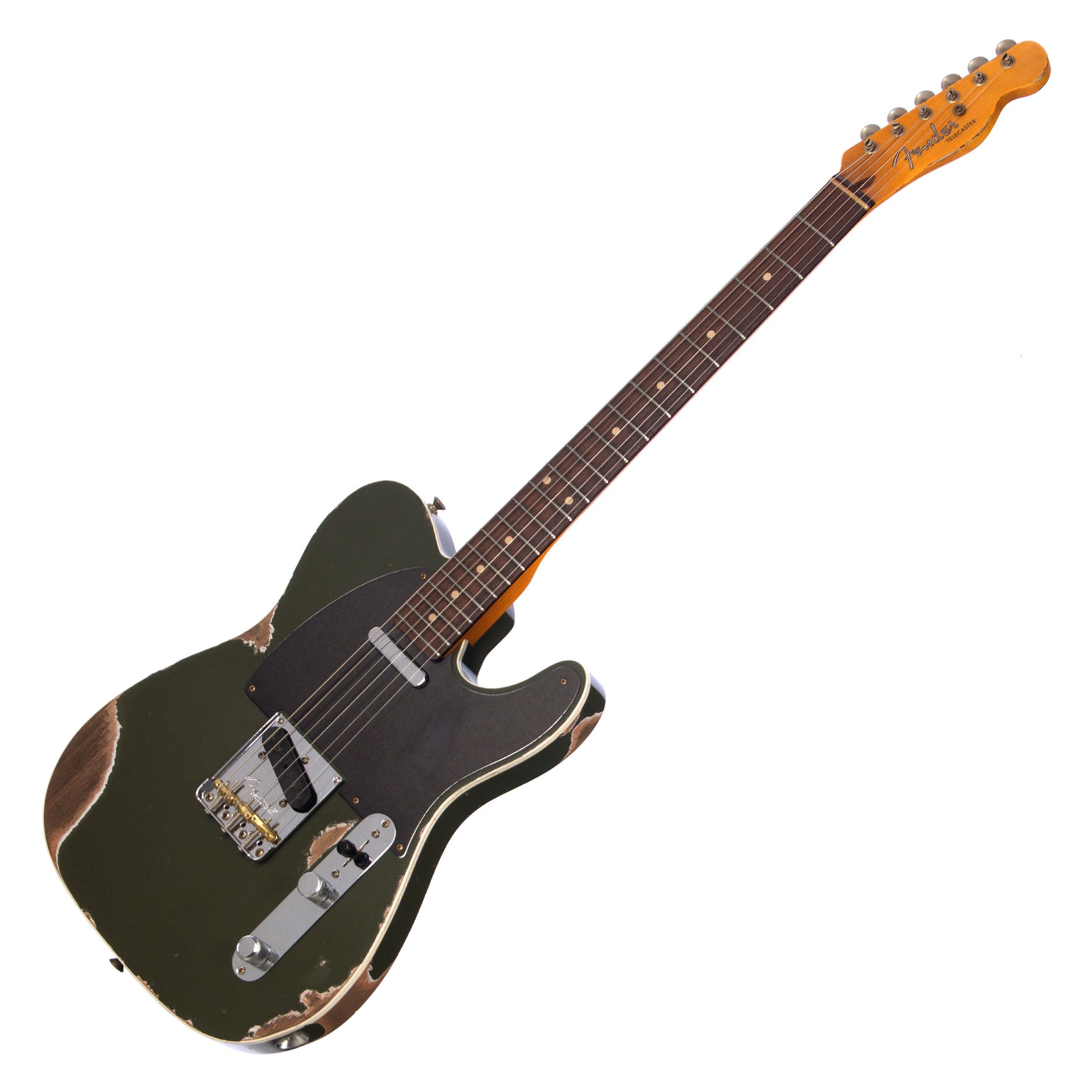 Fender Custom Shop MVP Telecaster Heavy Relic - Antique Olive Drab w/R ...