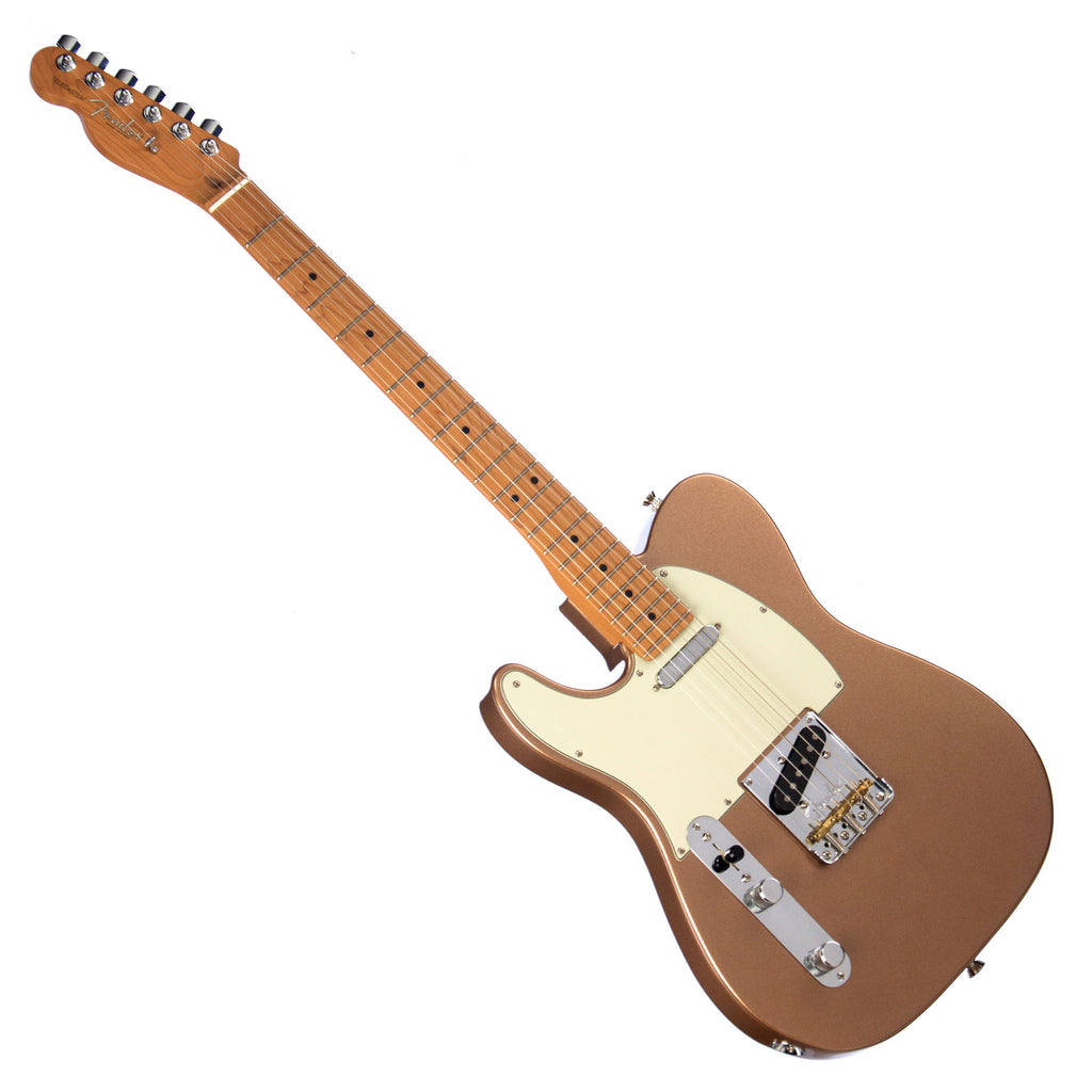 Fender MOD Shop Telecaster LEFTY - Firemist Gold - Left Handed Made in ...