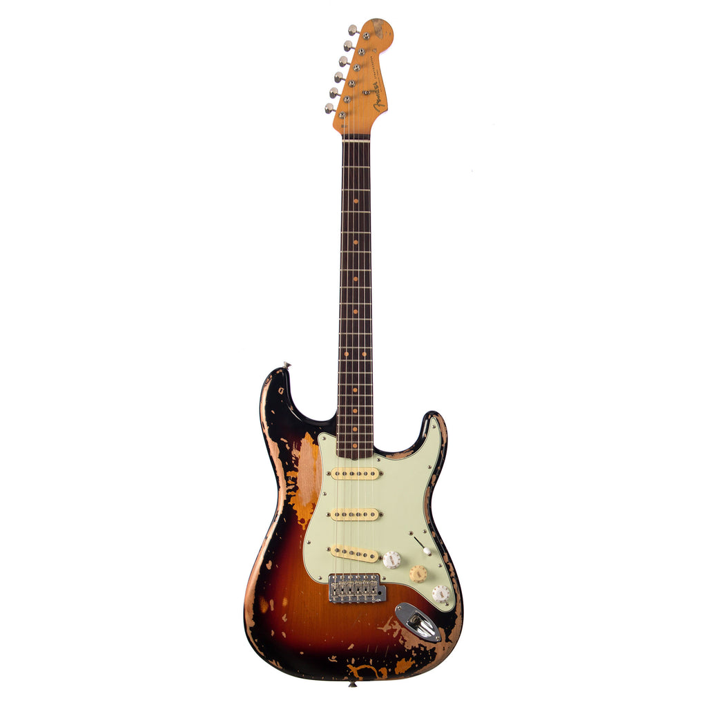Fender Mike McCready Stratocaster 3-Color Sunburst – Road Worn / Relic ...
