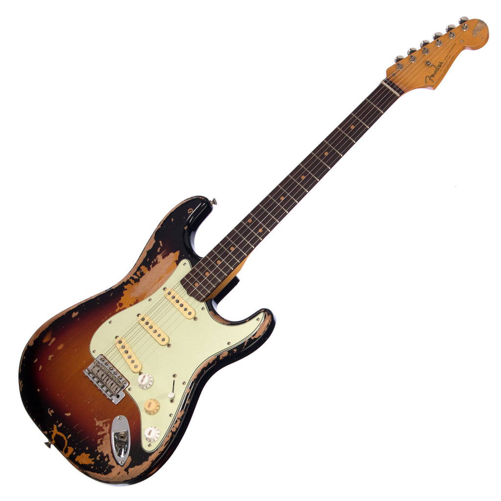 Fender Mike McCready Stratocaster 3-Color Sunburst – Road Worn / Relic ...