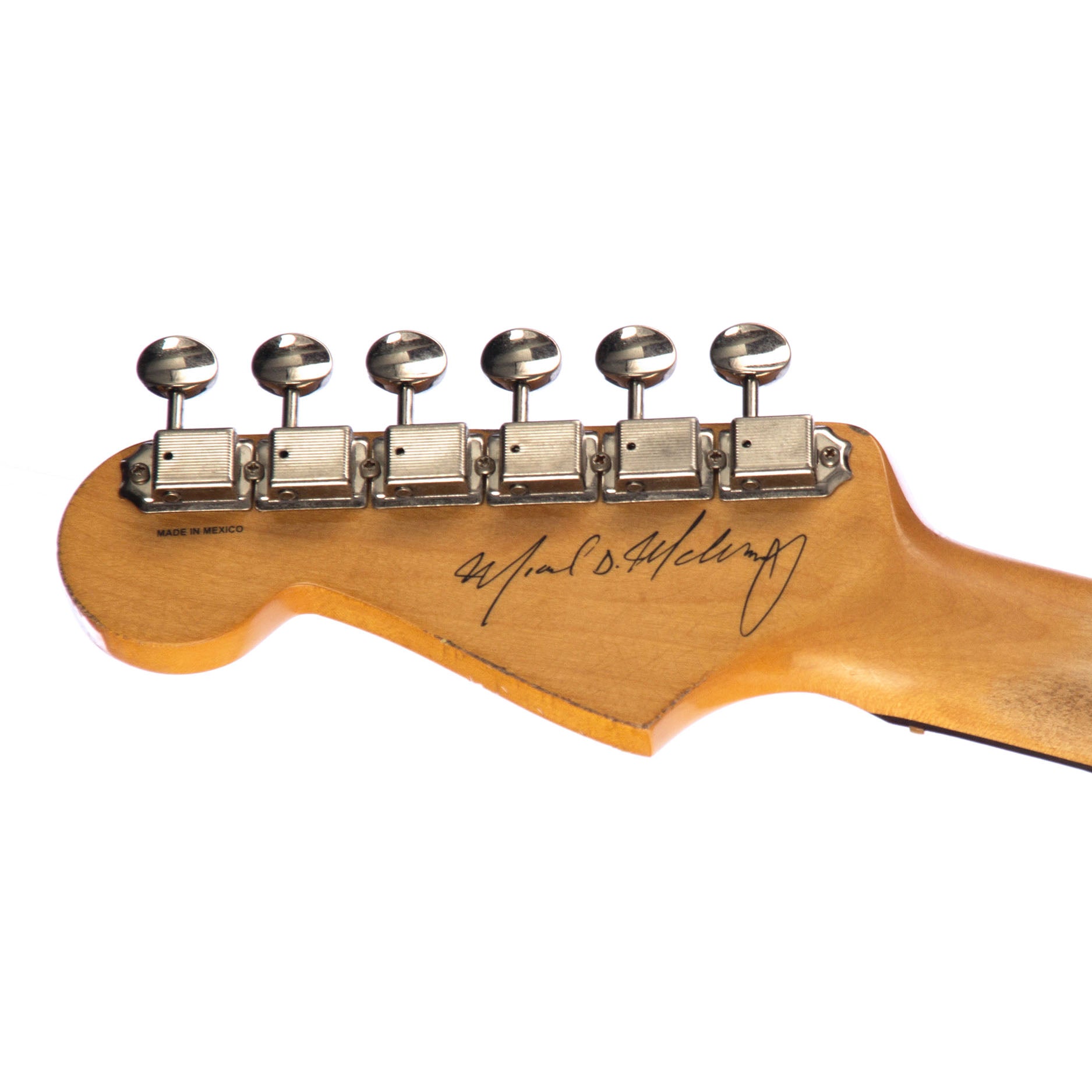 Fender Mike McCready Stratocaster 3-Color Sunburst – Road Worn / Relic ...