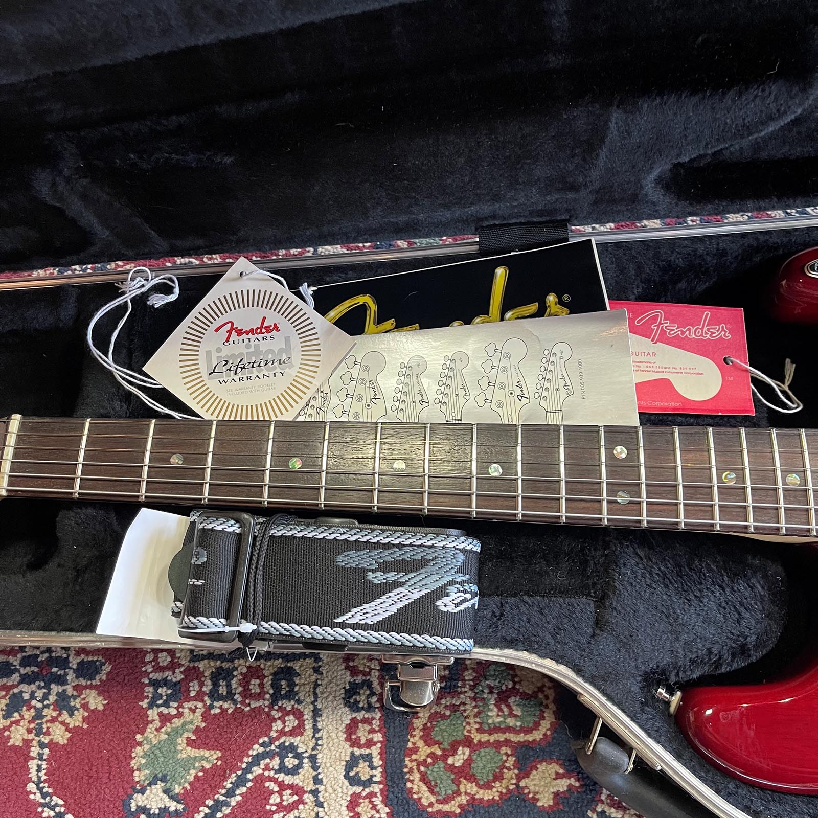 Fender Stratosonic Dove II Stratocaster - 24 3/4" Scale, Mahogany Body ...