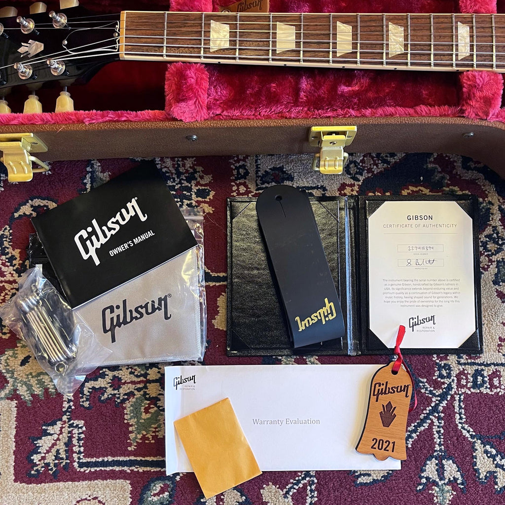 2021 Gibson SG Standard '61 Reissue w/Stoptail - Ebony - USED Electric ...