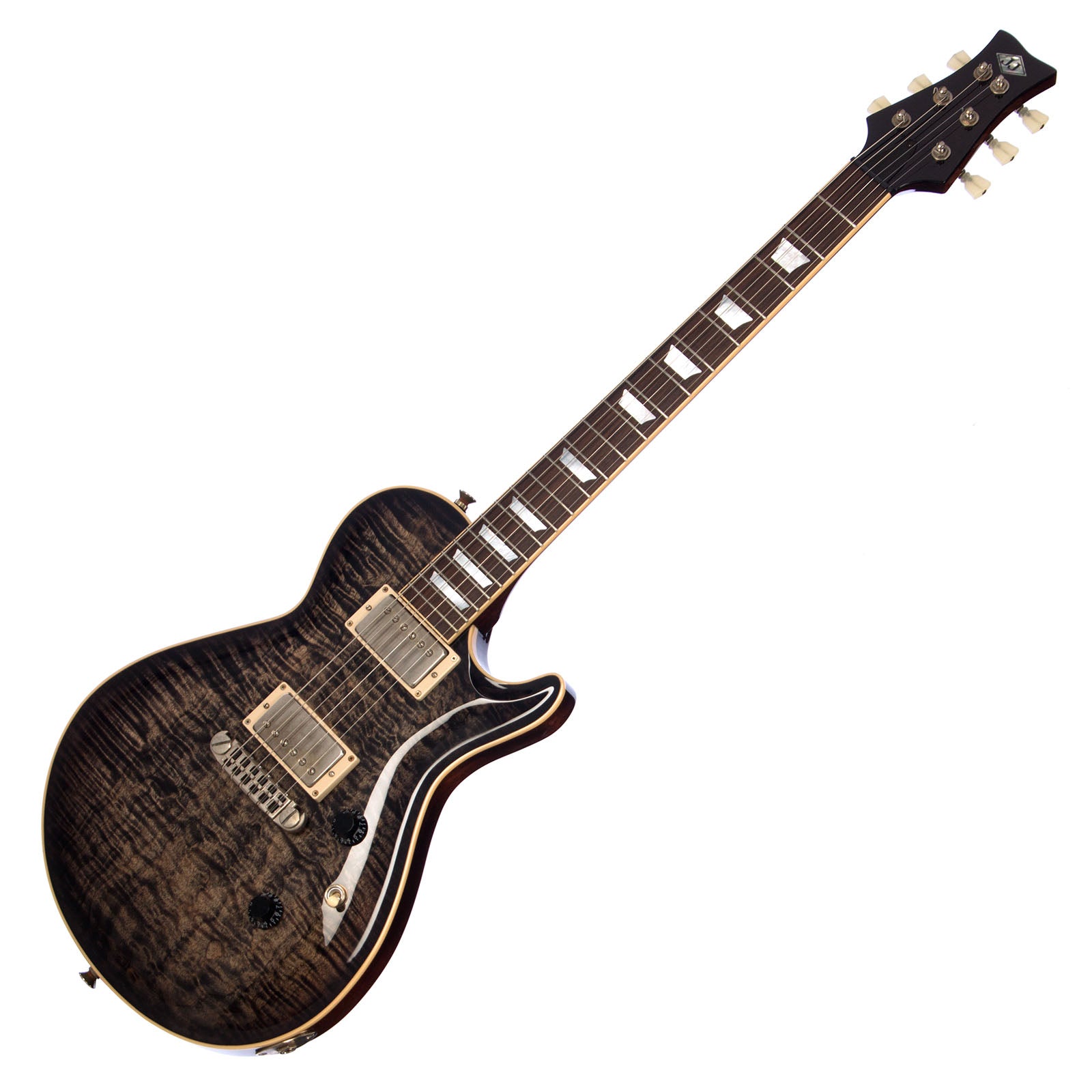 JJ Guitars Electra Custom Ultra - Charcoal Burst - Custom Hand-Made El ...
