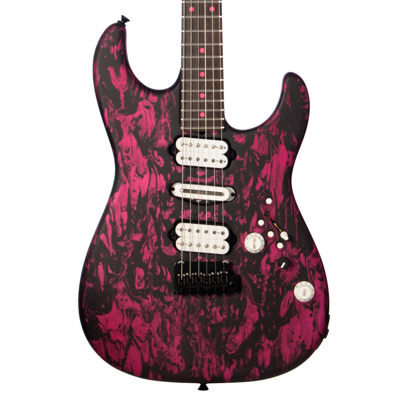 James Tyler Guitars Studio Elite HD - Fuchsia Tint over Black Shmear ...