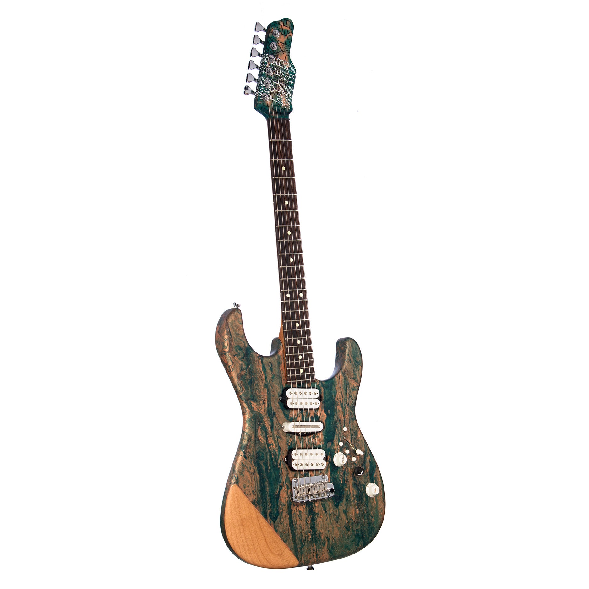 James Tyler Guitars Studio Elite HD - Copper Patina Shmear - Made in t ...