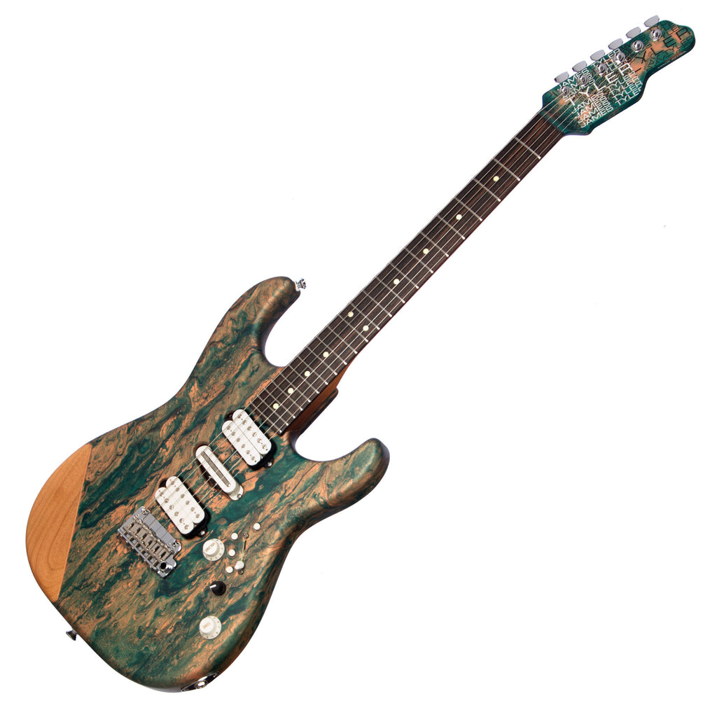 James Tyler Guitars Studio Elite HD - Copper Patina Shmear - Made in t ...