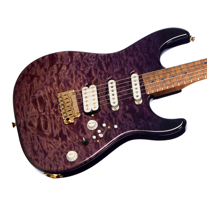 James Tyler Guitars Studio Elite HD - Amethyst Fade / Quilted Maple To ...