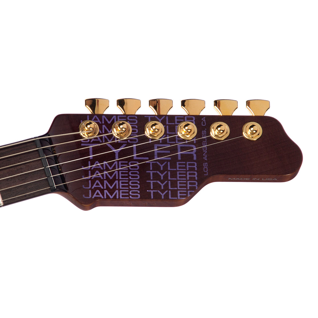 James Tyler Guitars Studio Elite HD - Amethyst Fade / Quilted Maple To ...
