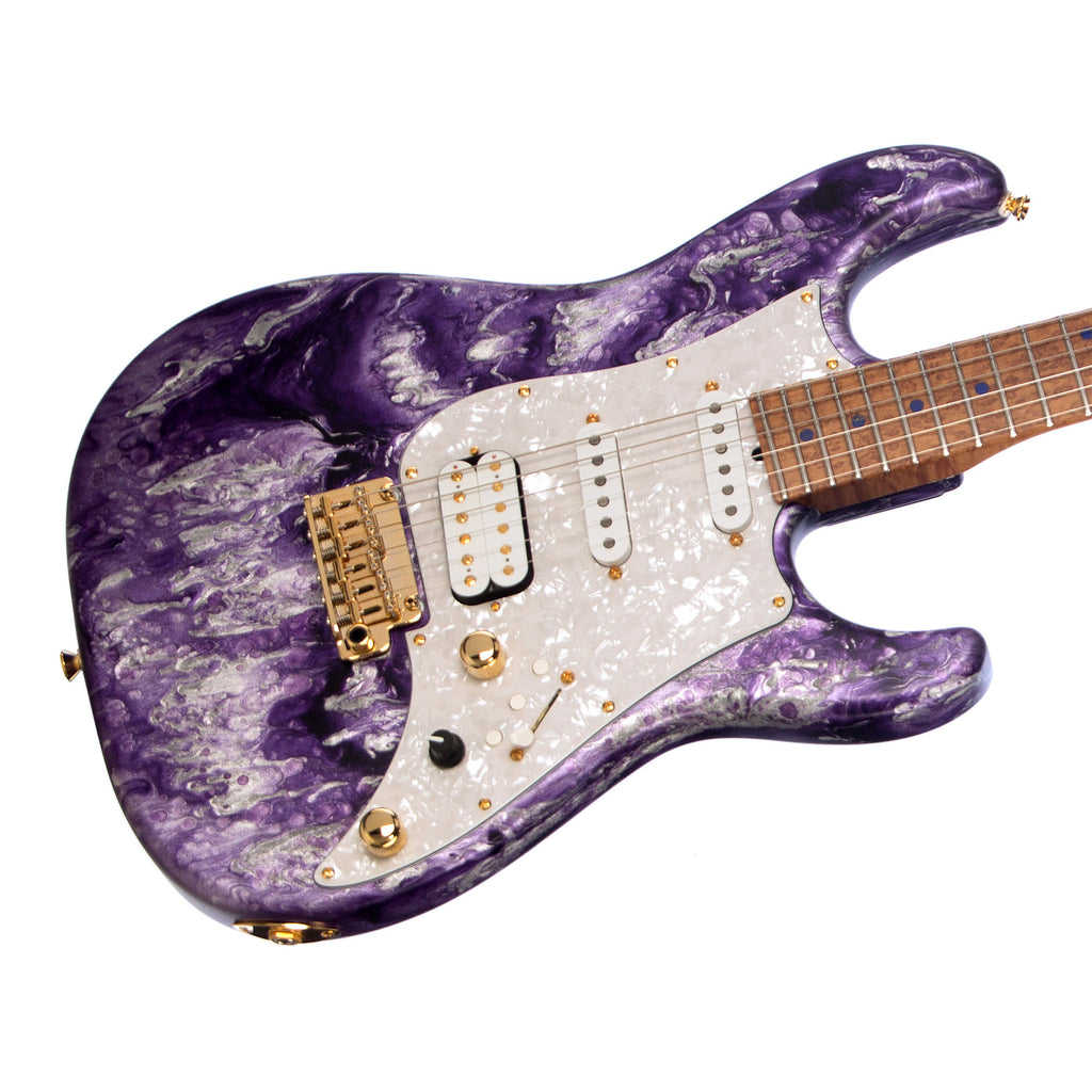 James Tyler Guitars Studio Elite HDX - Half Amethyst Shmear - Made in ...