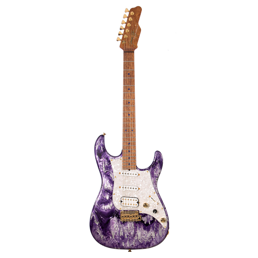 James Tyler Guitars Studio Elite HDX - Half Amethyst Shmear - Made in ...