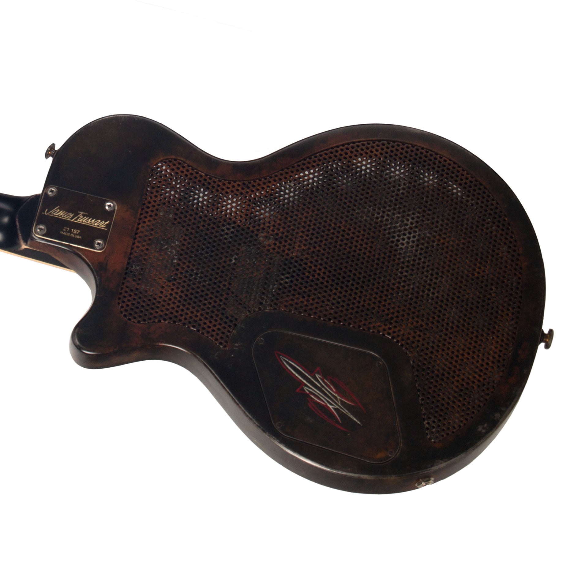 James Trussart Steel Deville - Rust O Matic Pinstripe Holey - Custom B ...