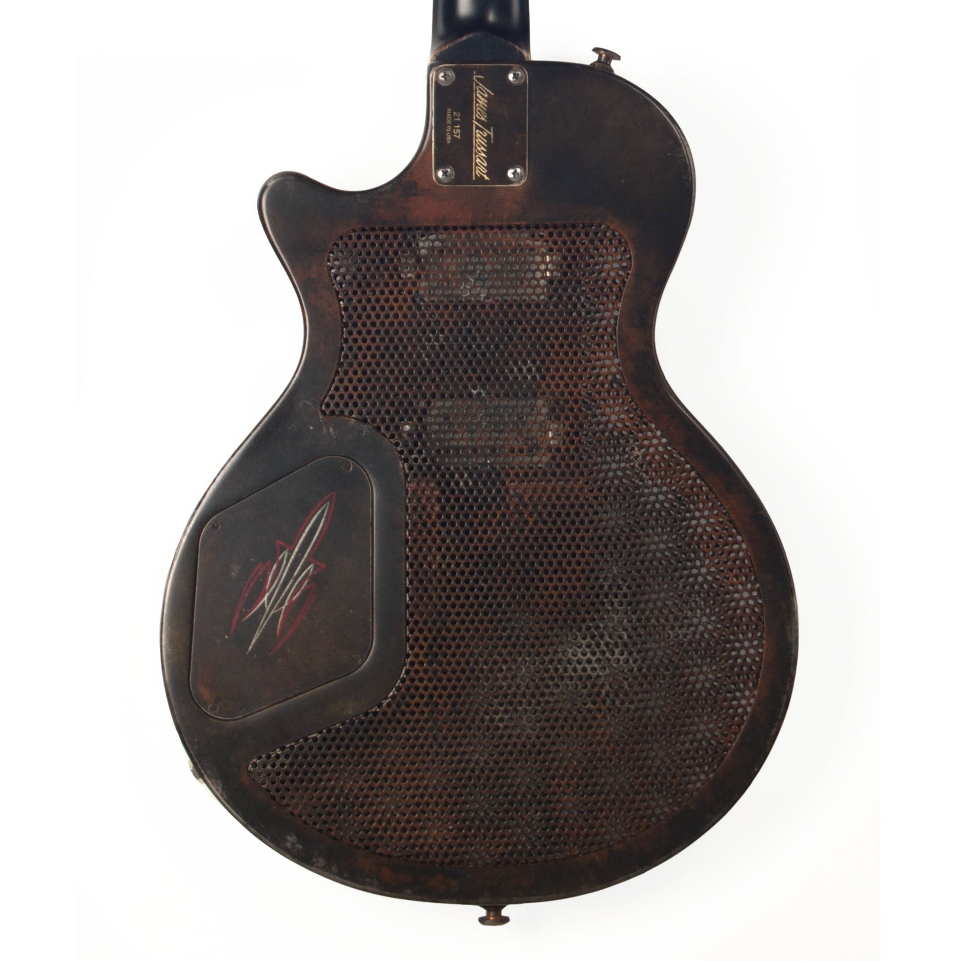 James Trussart Steel Deville - Rust O Matic Pinstripe Holey - Custom B ...