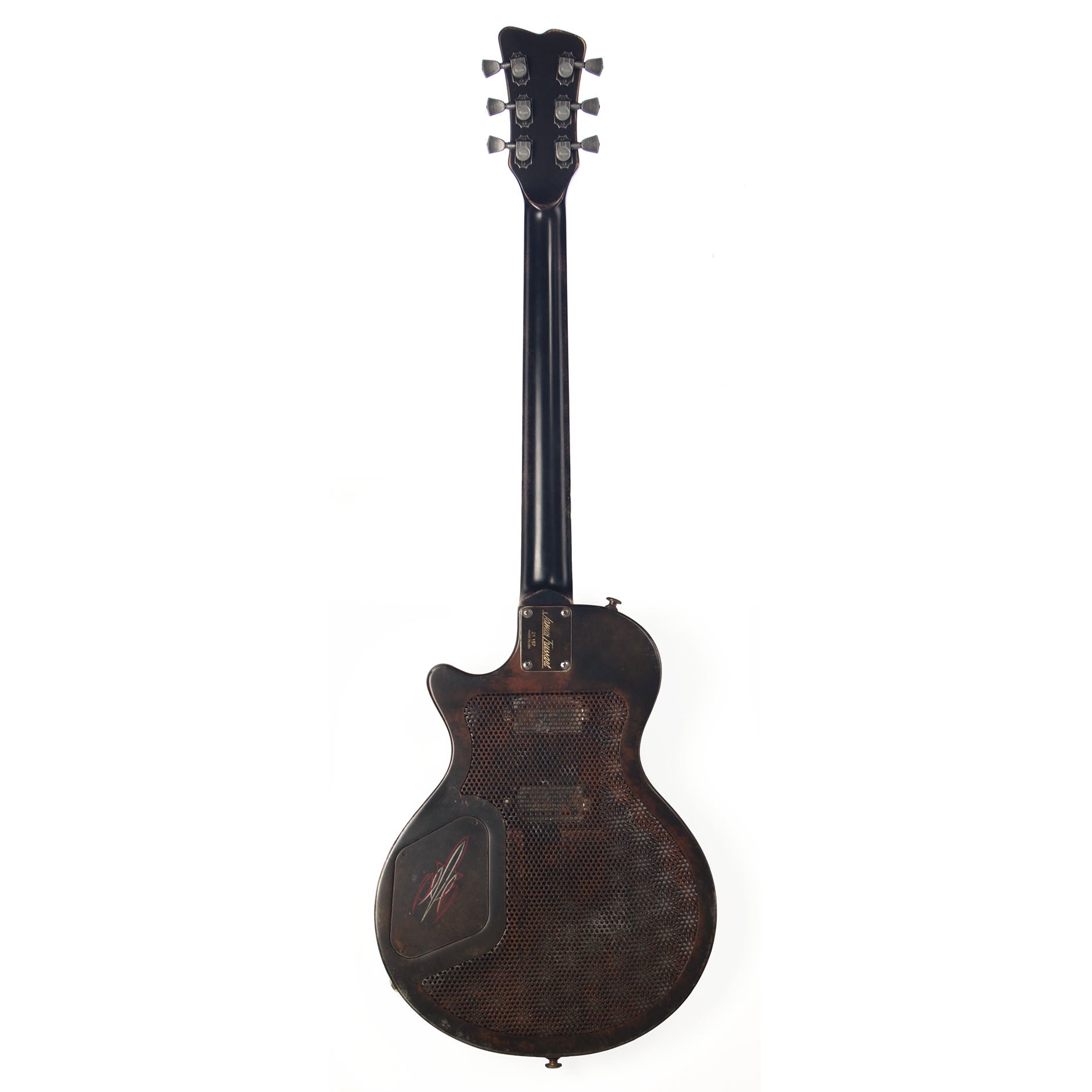 James Trussart Steel Deville - Rust O Matic Pinstripe Holey - Custom B ...