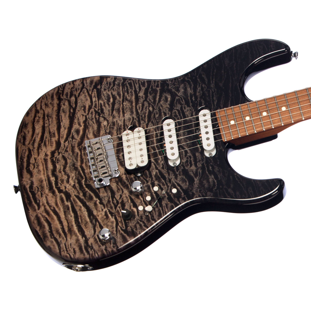 James Tyler Guitars Studio Elite HD - Transparent Black Fade / Quilted ...