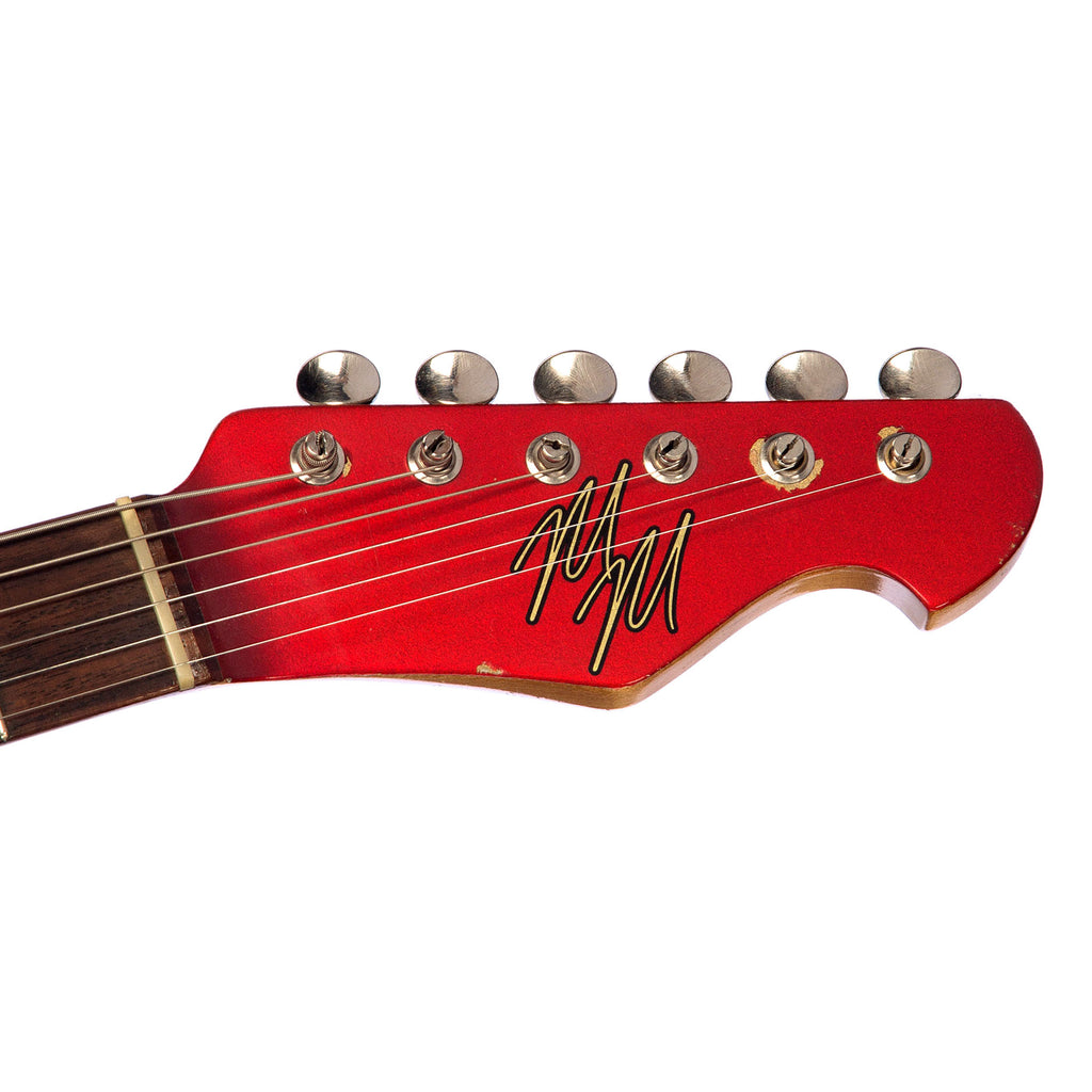Mario Guitars T-LUX - Candy Apple Red - '72 Tele Thinline -style Custo ...