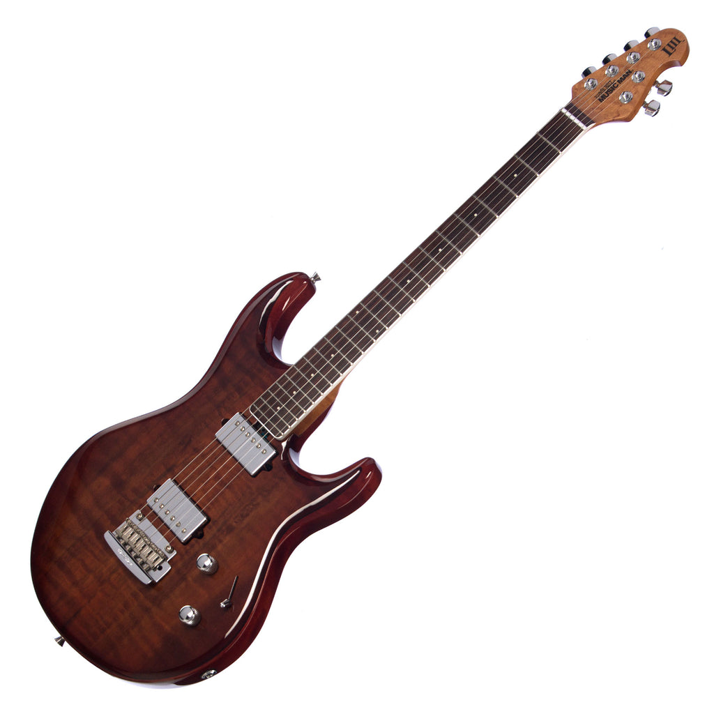 Music Man Luke III HH BFR - Claro Walnut - Steve Lukather Signature Ba ...
