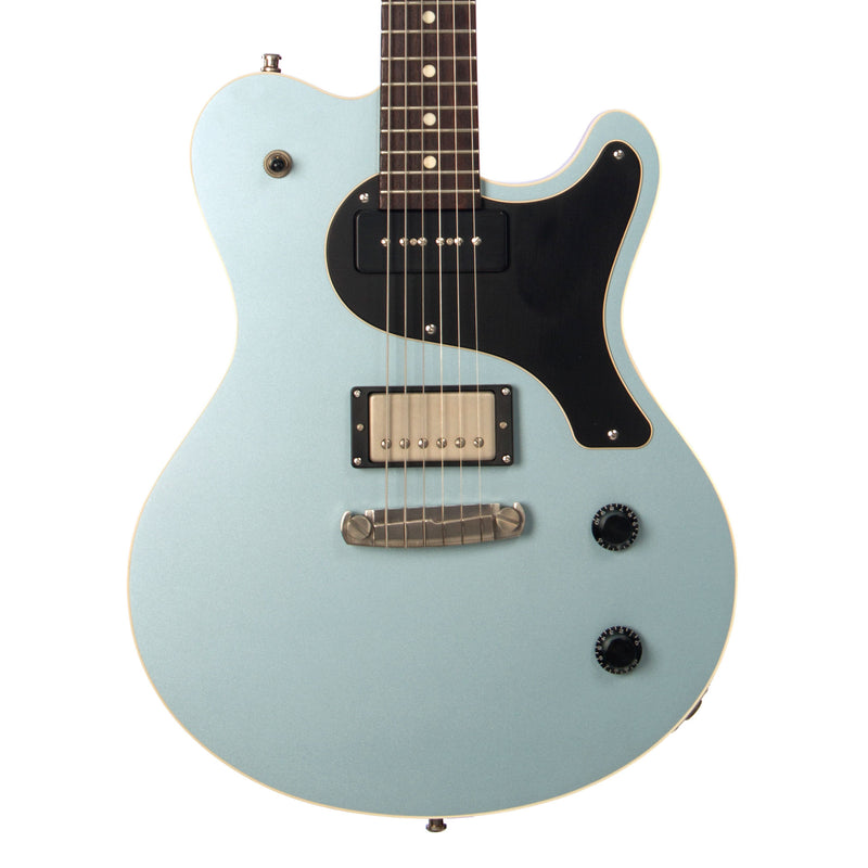Nik Huber Guitars Krautster III - Worn Ice Blue Metallic - Custom Bout ...