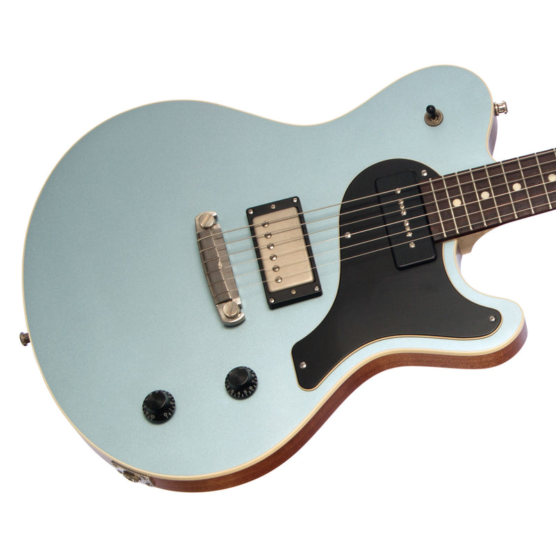 Nik Huber Guitars Krautster III - Worn Ice Blue Metallic - Custom Bout ...