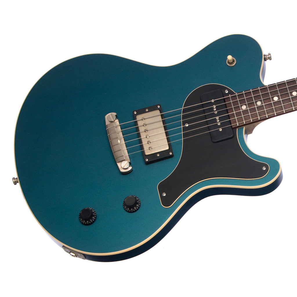 Nik Huber Guitars Krautster III - Worn Petrol Blue - Custom Boutique E ...