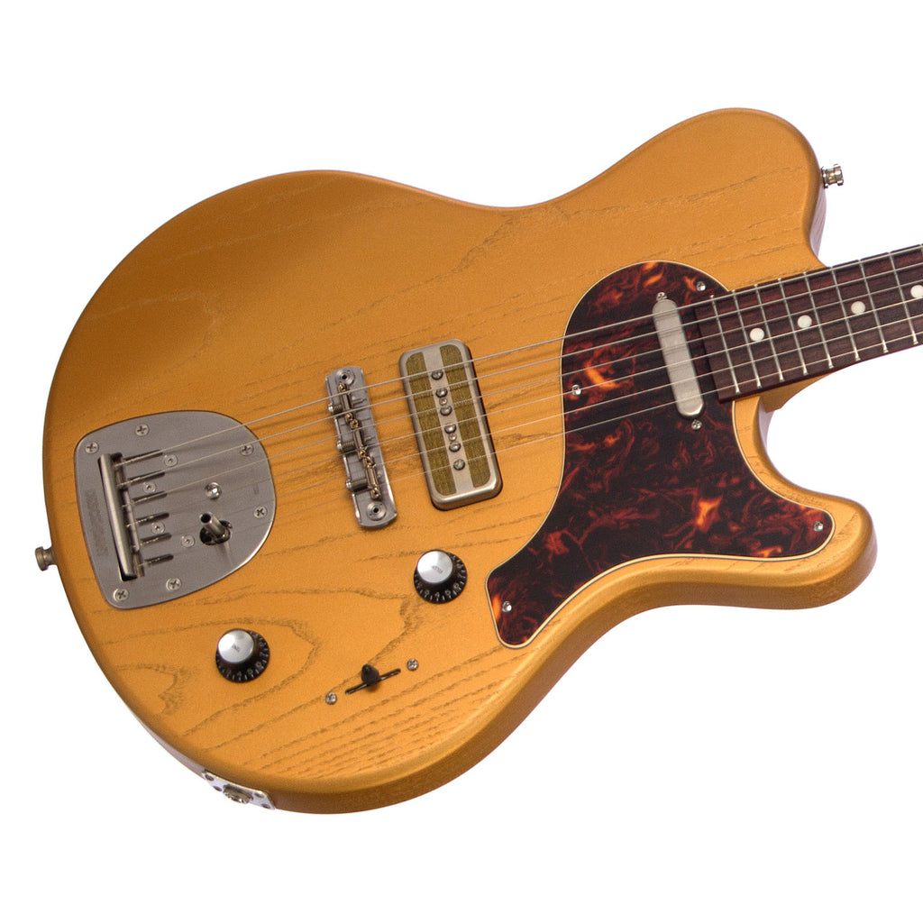 Nik Huber Guitars Piet - Satin Open Pore Gold - Custom Boutique Electr ...